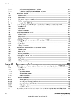 ABB line distance protection relay manual REL650 | PDF