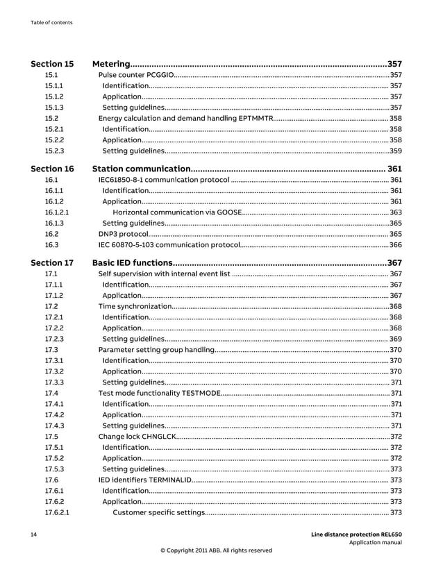 ABB line distance protection relay manual REL650 | PDF | Consumer ...