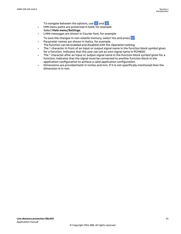 ABB line distance protection relay manual REL650 | PDF | Consumer ...