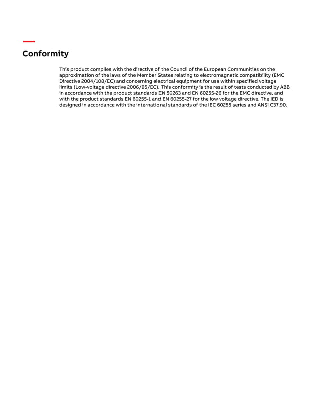 ABB line distance protection relay manual REL650 | PDF | Consumer ...