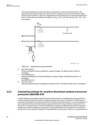 ABB line distance protection relay manual REL650 | PDF