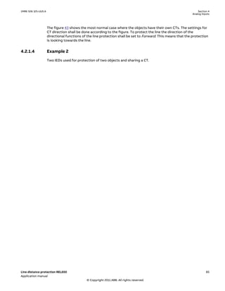 ABB line distance protection relay manual REL650 | PDF