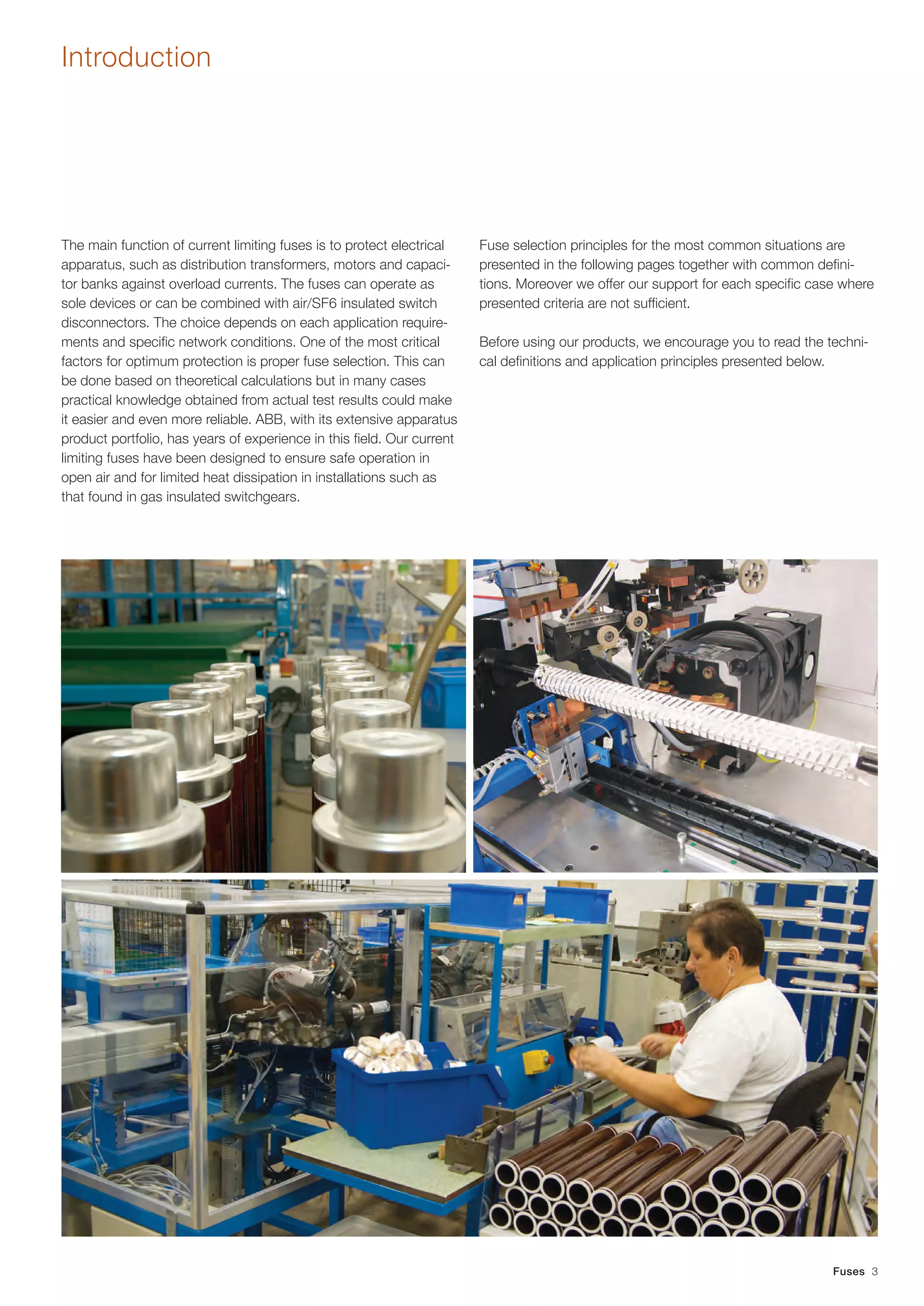 ABB High Voltage Fuses - CMF Range, Motor Fuses 3.3kV -11kV | PDF