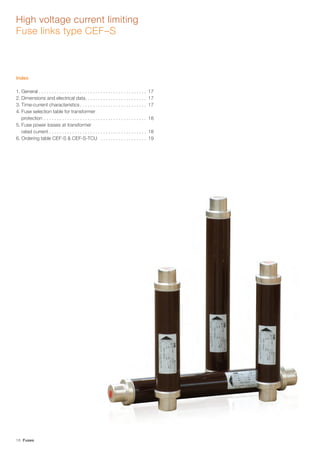ABB High Voltage Fuses - CMF Range, Motor Fuses 3.3kV -11kV | PDF