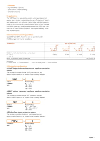 ABB High Voltage Fuses - CMF Range, Motor Fuses 3.3kV -11kV | PDF