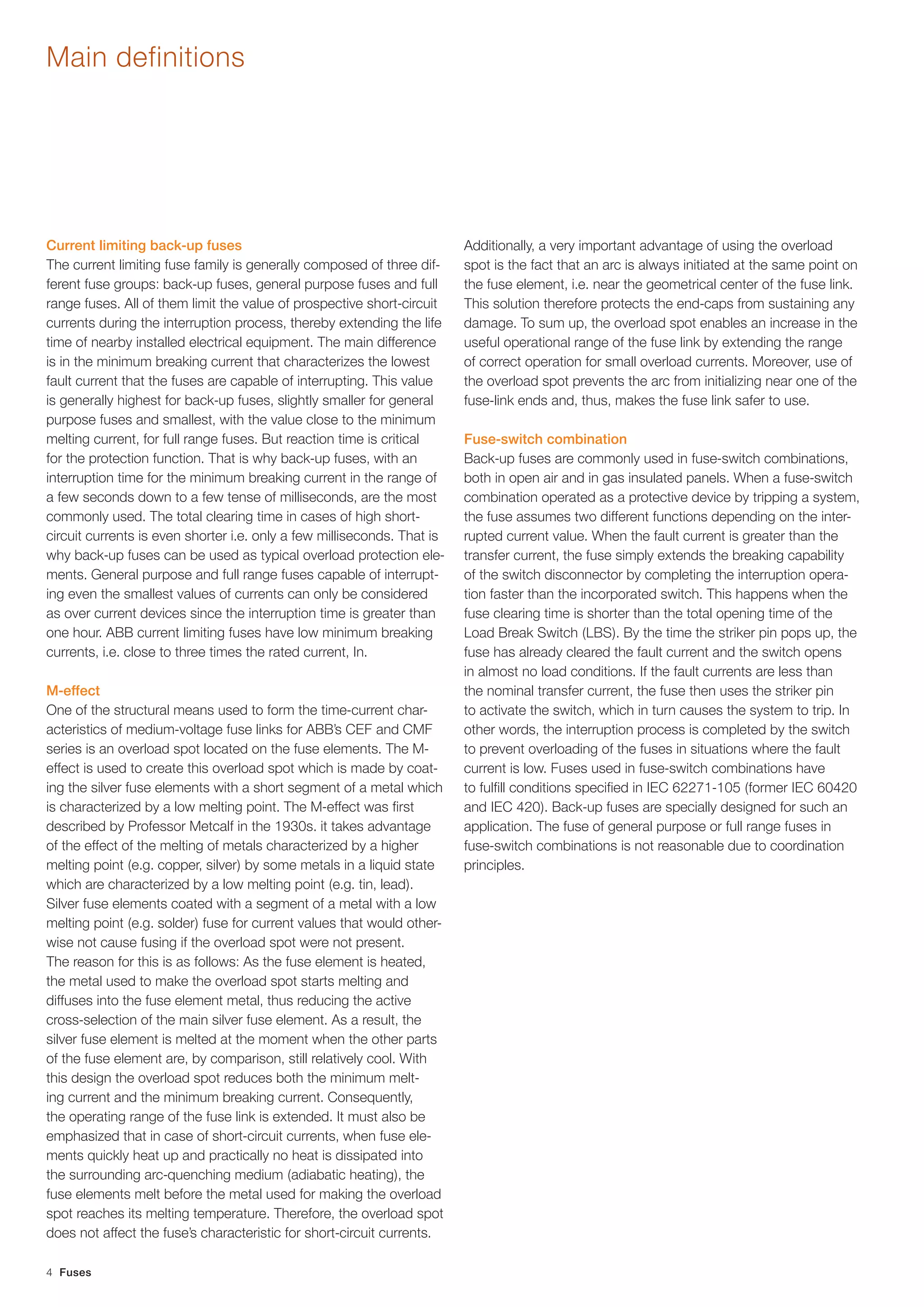 ABB Medium Voltage Fuses | PDF