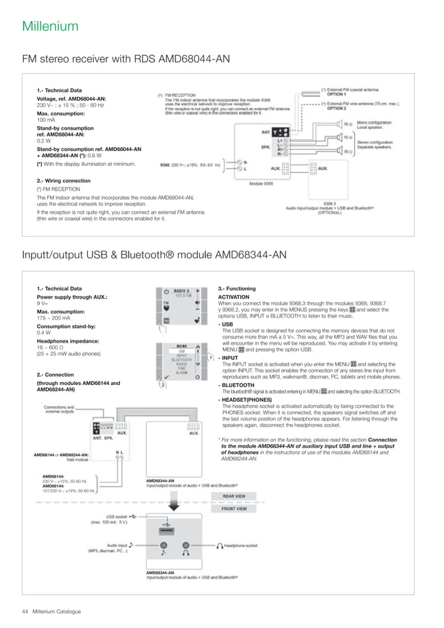 Abb millenium catalogue_KNX System_ Switch &Sockets _ info tech middle east | PDF