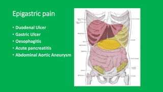 Abdominal pain in the Immunocompromised | PPTX