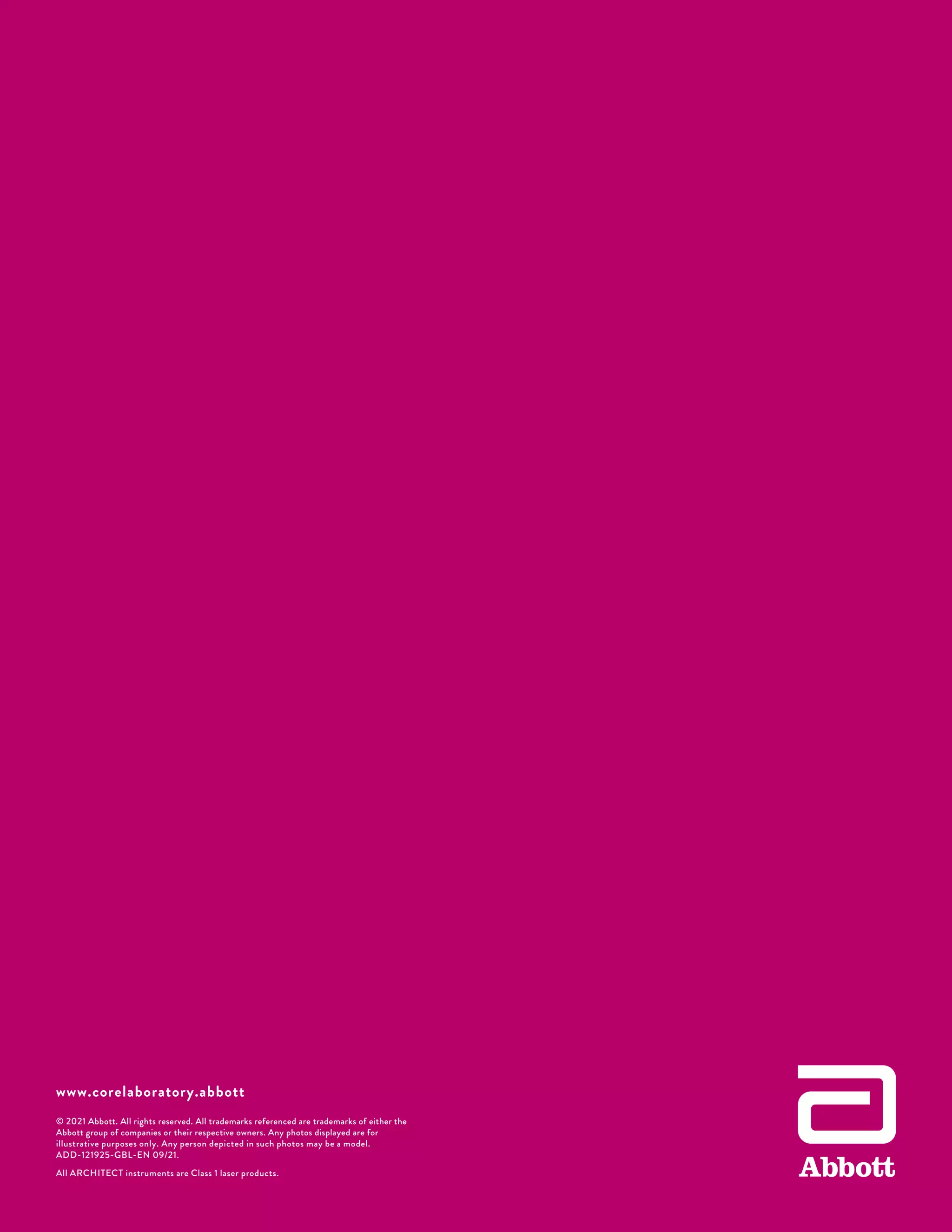 abbott Architect i2000 SR | PDF