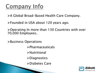 Abbott laboratories pakistan (pvt) limited | PPTX
