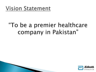 Abbott laboratories pakistan (pvt) limited | PPTX