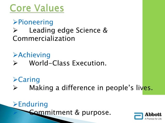 Abbott laboratories pakistan (pvt) limited | PPTX