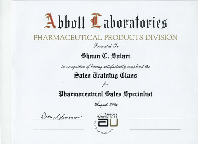 Abbott Training | PDF