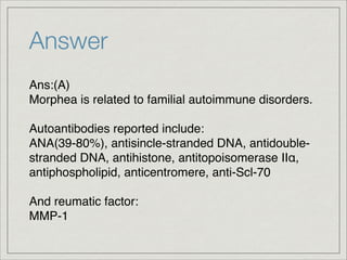 Morphea | PDF | Skin and Dermatology | Diseases and Conditions