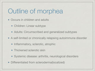 Morphea | PPT