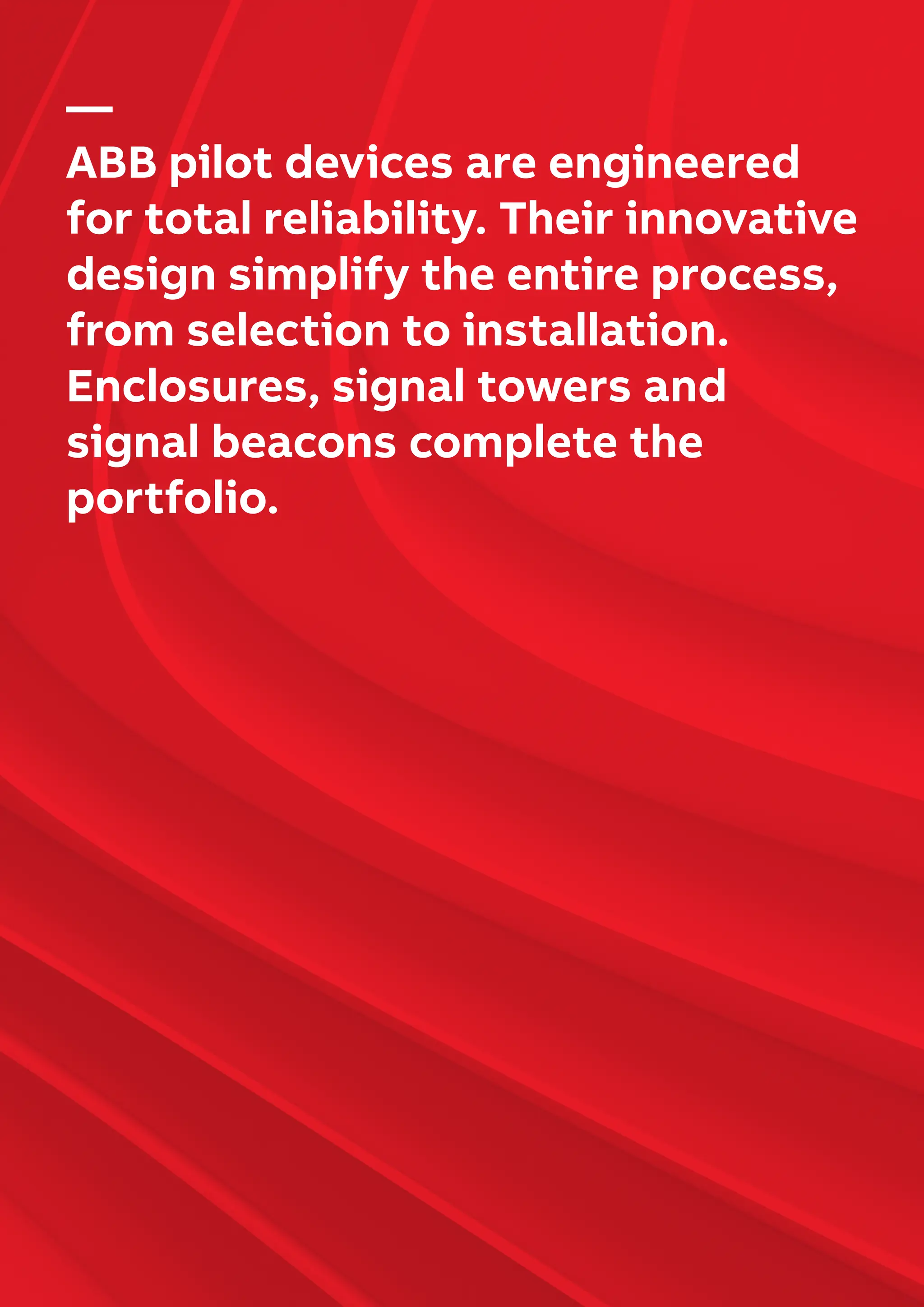 The ABB pilot devices catalog giving information about pilot devices for selector switch ...