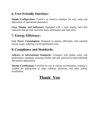 Abb power spau 130 c three phase voltage relay | DOCX