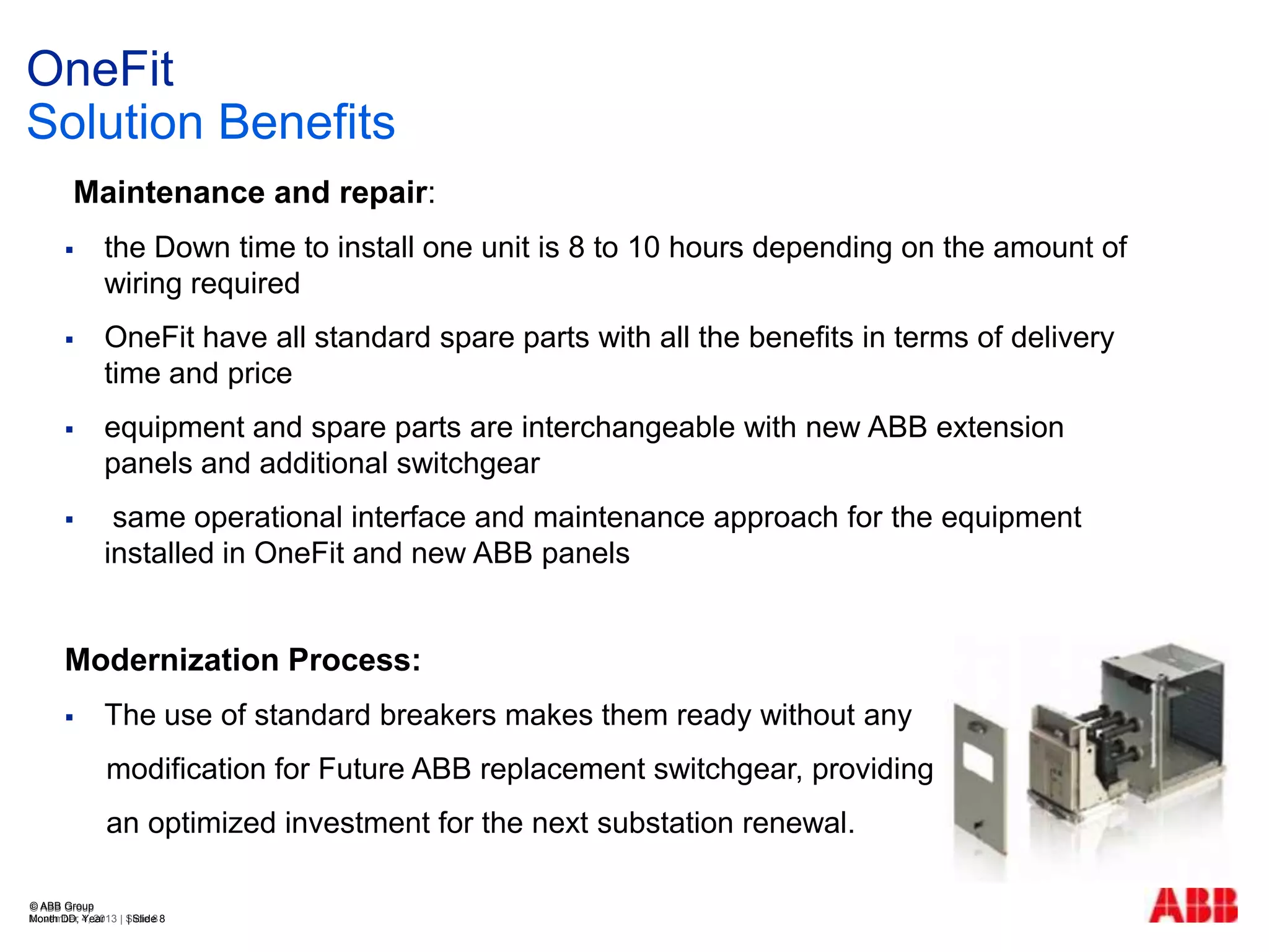 ABB retrofit by Alberto DeAlmeida | PPTX