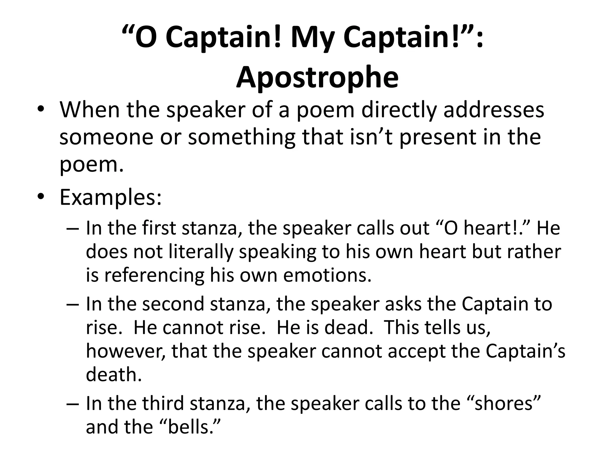 Abbrev Whitman PPT Oh Captain My Cpatain | PPT