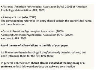 Abbrevations | PPTX