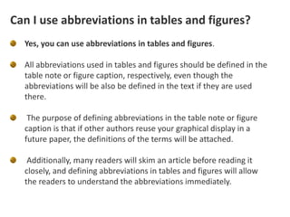Abbrevations | PPTX
