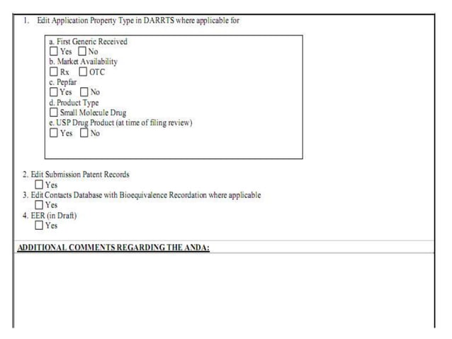 Abbreviated New Drug Application [ANDA] | PPTX | Pharmaceutical ...