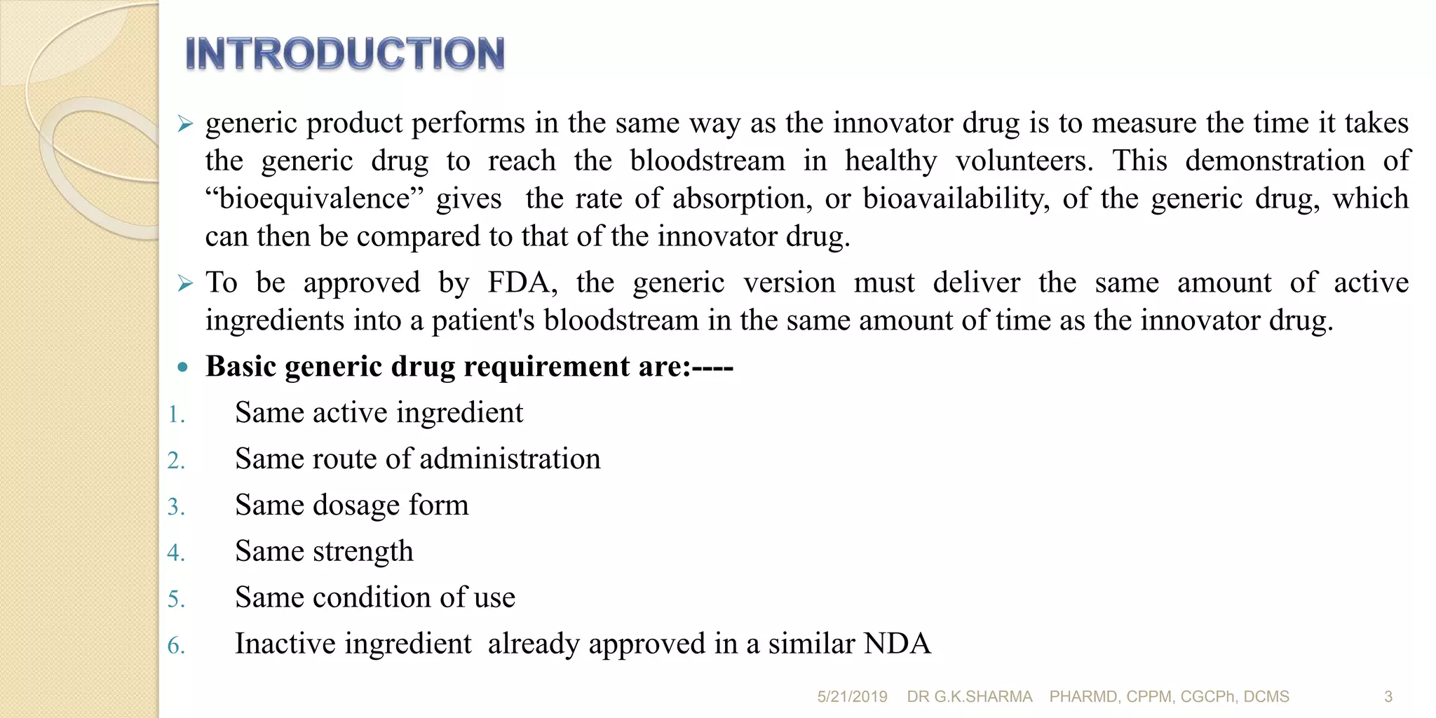 Abbreviated new drug application submission | PPTX