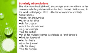 Abbreviation & Proof-reading | PPT