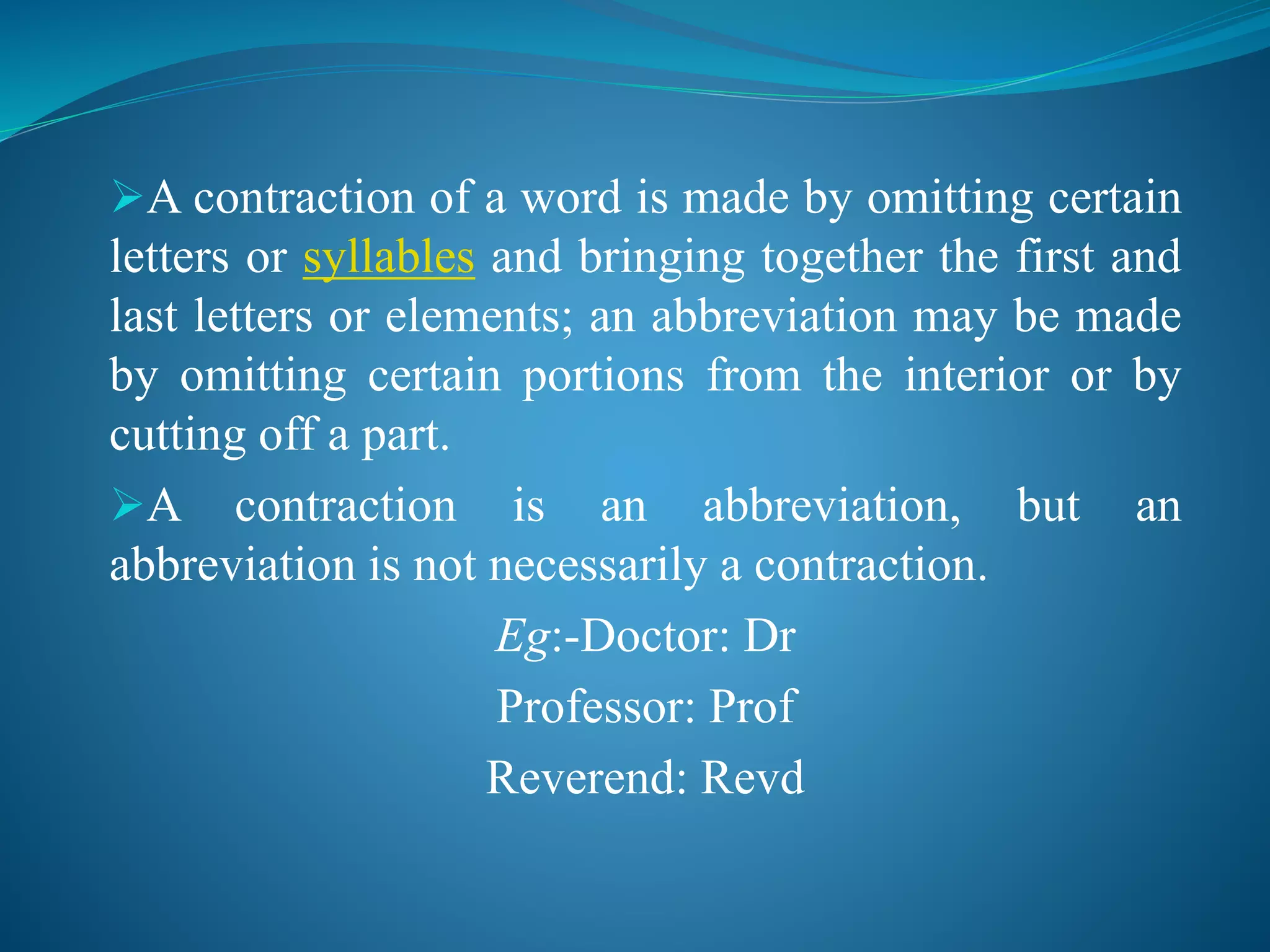Abbreviation and jargon | PPTX