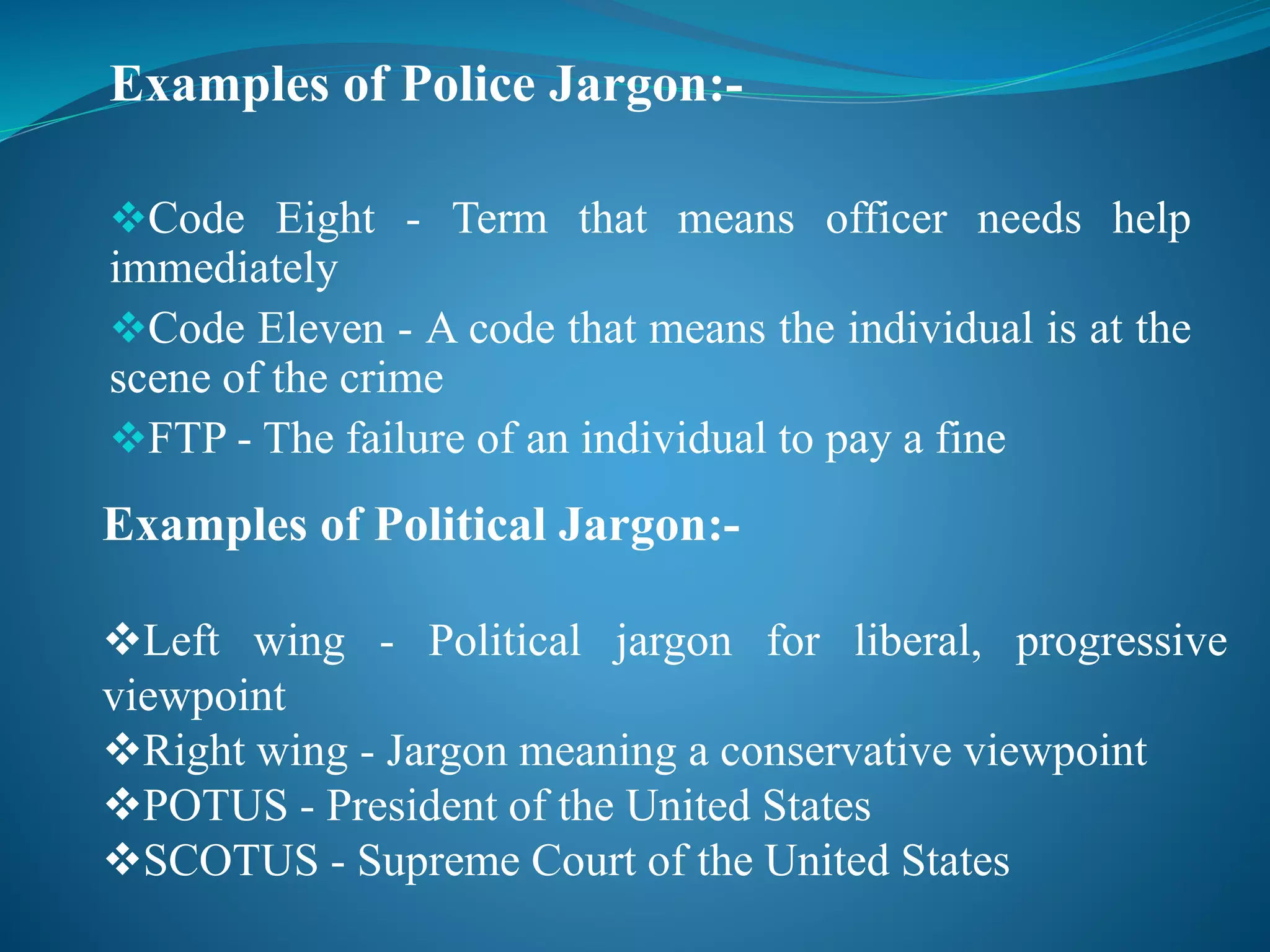 Abbreviation and jargon | PPTX