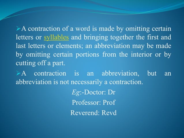 Abbreviation and jargon | PPTX