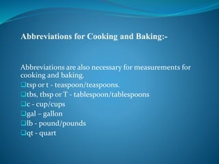 Abbreviation and jargon | PPTX