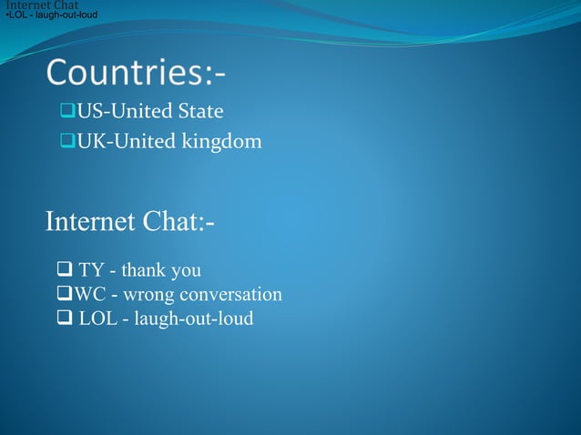 Abbreviation and jargon | PPTX