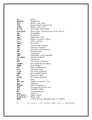 Abbreviation related to hospital | PDF