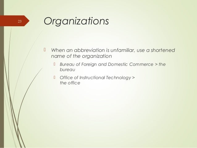 Abbreviations ppt