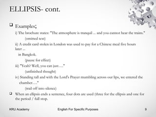 Abbreviations, acronyms and ellipsis | PPT