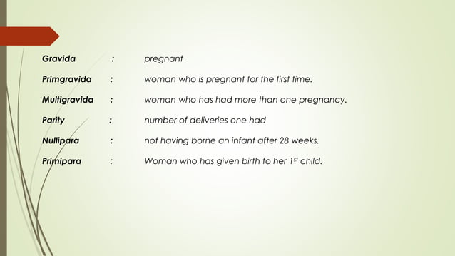 ABBREVIATIONS AND TERMINOLOGIES USED IN OBSTETRICS.pdf | Pregnancy ...