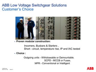 ABB safe start, optimised solution for mining by David Stonebridge | PPTX