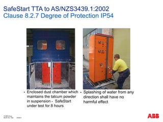 ABB safe start, optimised solution for mining by David Stonebridge | PPTX