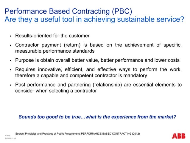 ABB - Sustainable Procurement by Philip Juneau at GIB Summit | PPT