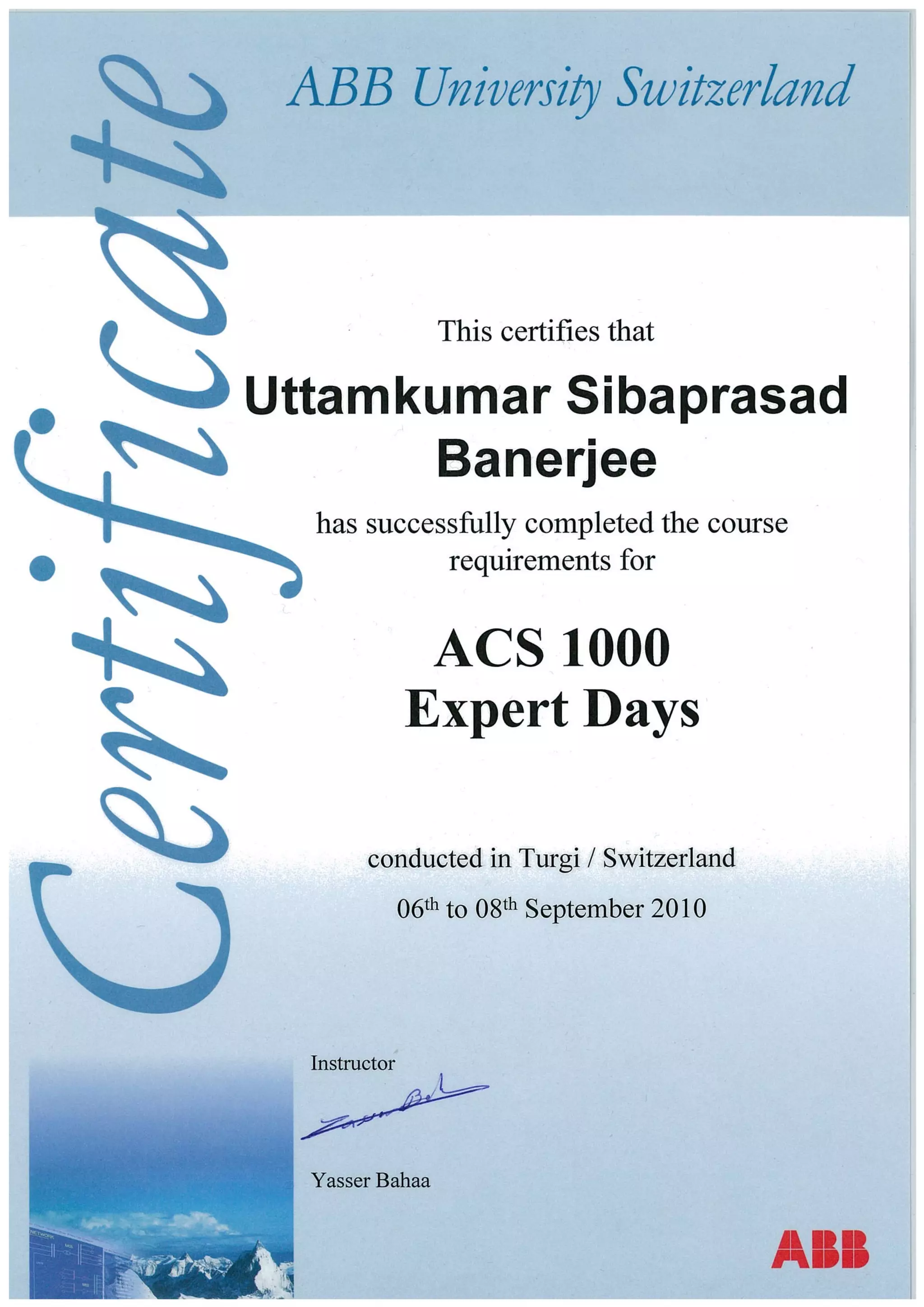 Abb switzerland certificates | PDF