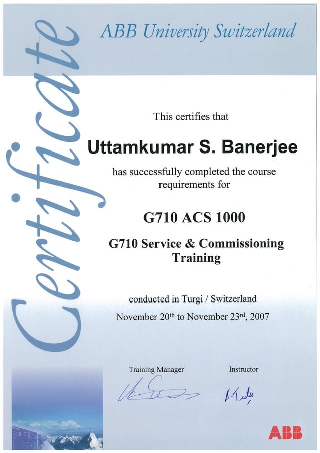 Abb switzerland certificates | PDF