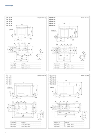 ABB TPU5 Indoor Current Transformers (CT) MV Medium Voltage 13.8kV 17 ...