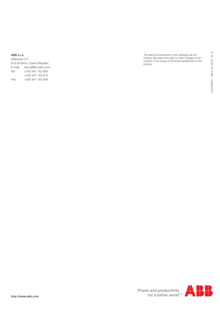 ABB TPU6 Indoor Current Transformers (CT) MV Medium Voltage 24kV 25kV | PDF