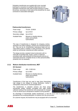 Abb transformer handbook abb | PDF