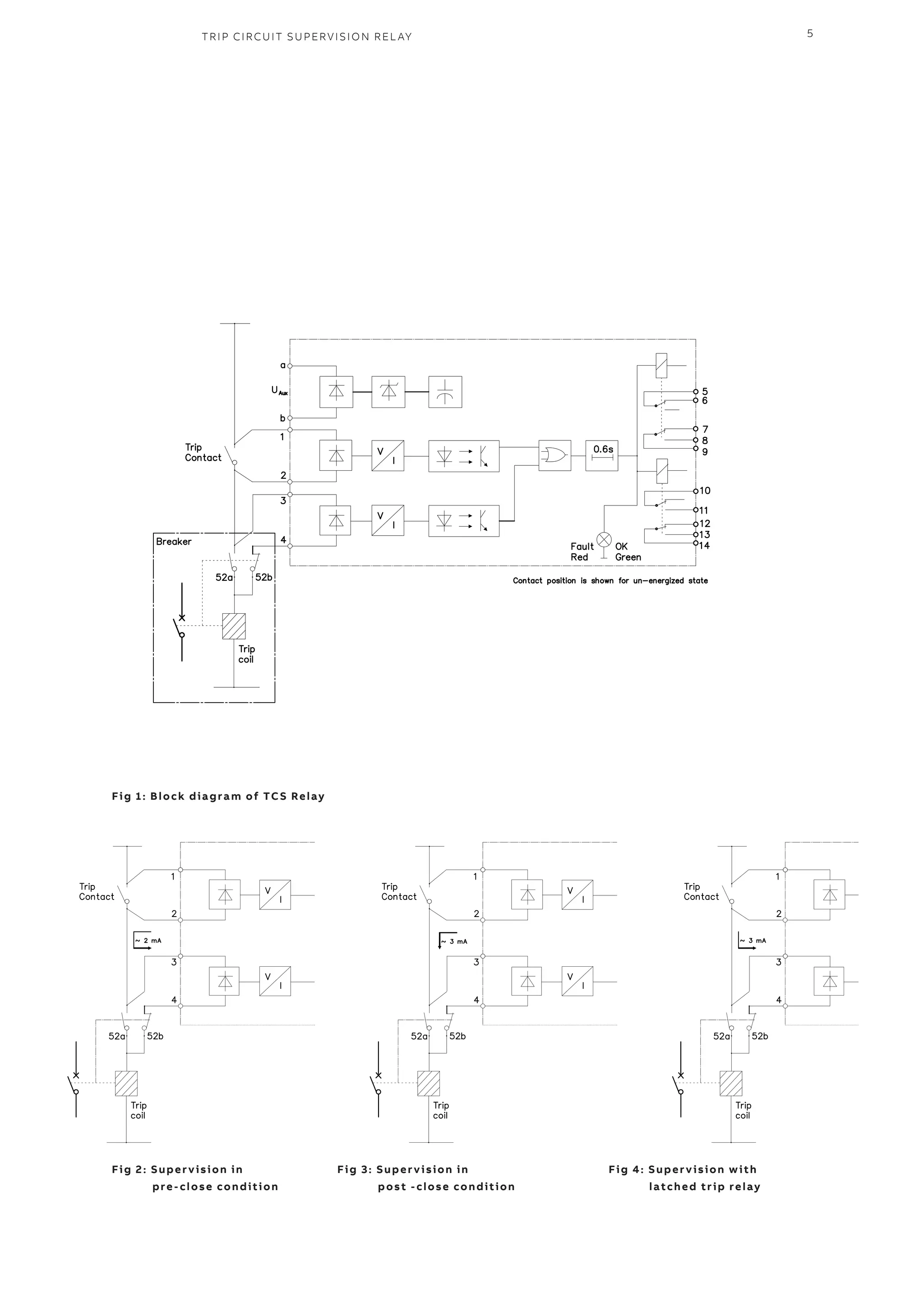 Abb trip ckt supervision relay | PDF