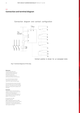 Abb trip ckt supervision relay | PDF