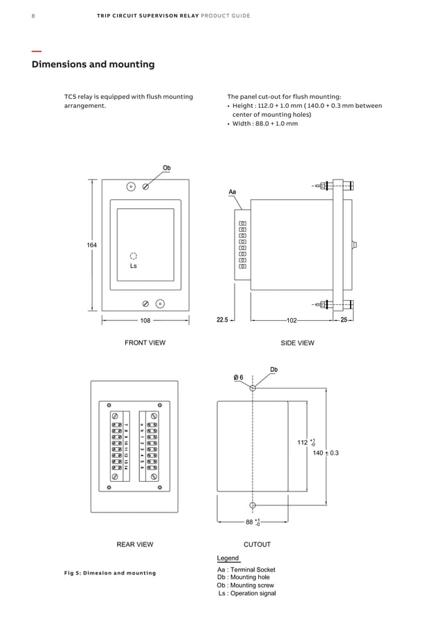Abb trip ckt supervision relay | PDF | Radio Control | Hobbies & Interests