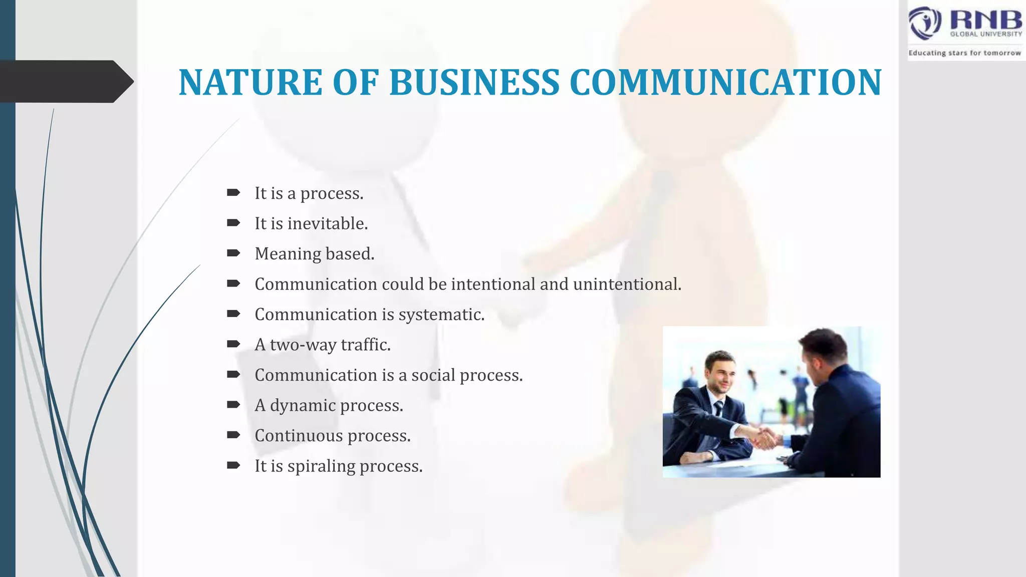 : NATURE AND IMPORTANCE OF BUSINESS COMMUNICATION | PPTX | Business ...