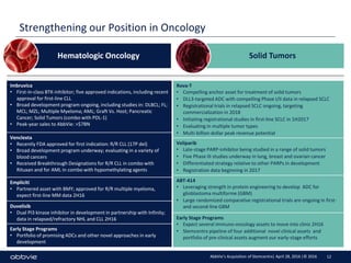 AbbVie Announces Stemcentrx Acquisition | PDF